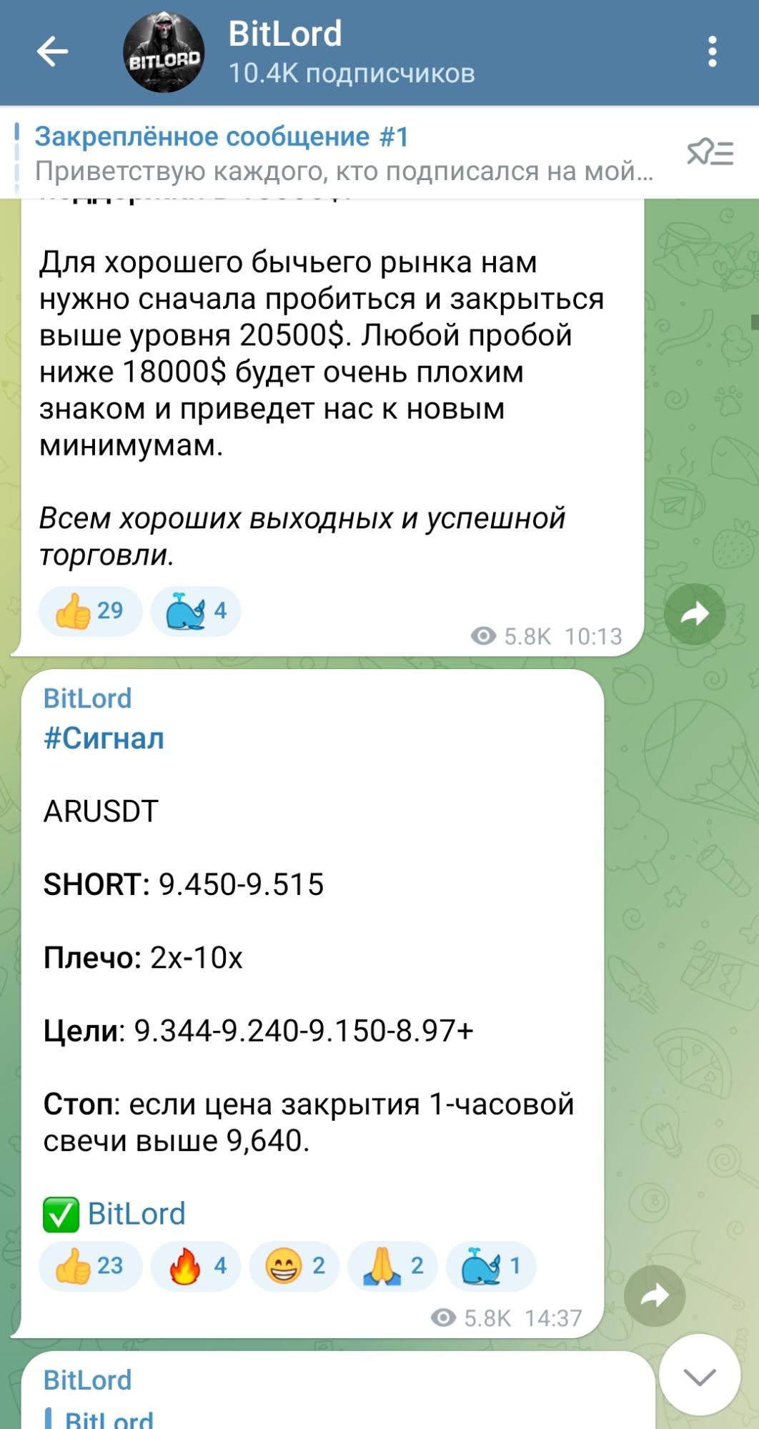 BitLord Отзывы специалистов о Телеграмм проекте БитЛорд