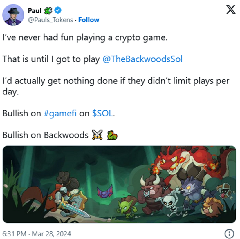 The Backwoods | Отзывы людей о работе Nft игры 📉 | Играть ли в ...